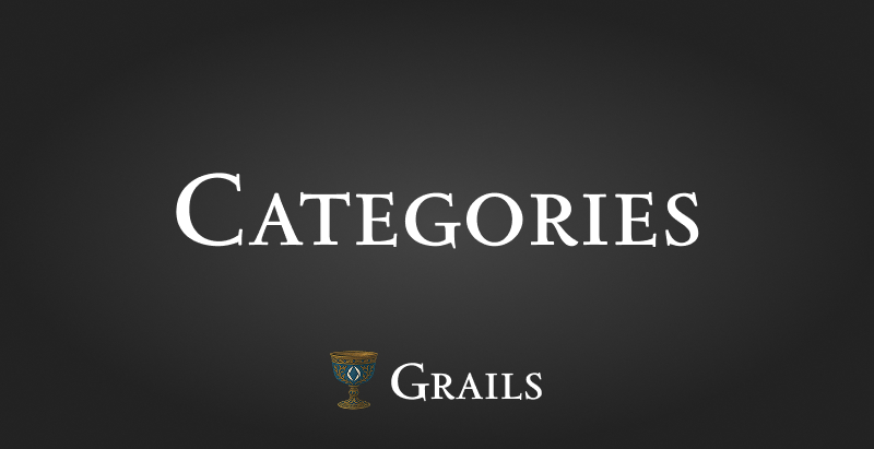 Categories | Grails